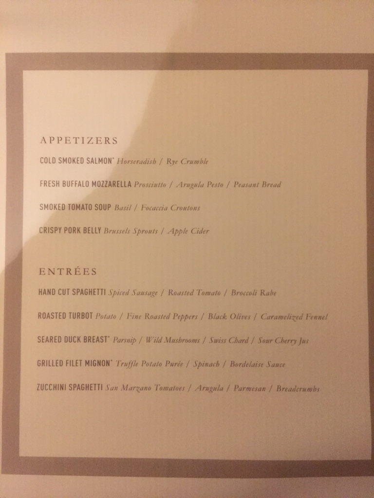 Luminae 14 days of menus - Celebrity Cruises - Cruise Critic Community