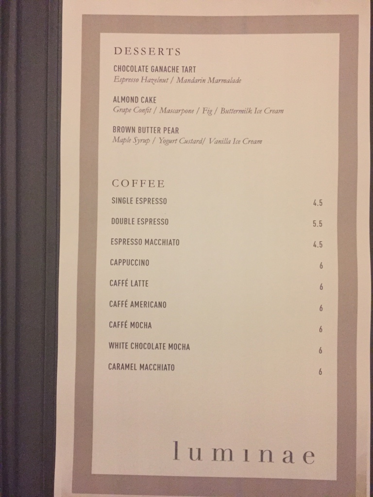 Luminae 14 days of menus - Celebrity Cruises - Cruise Critic Community