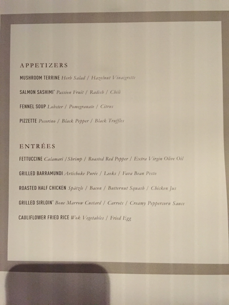 Luminae 14 days of menus - Celebrity Cruises - Cruise Critic Community